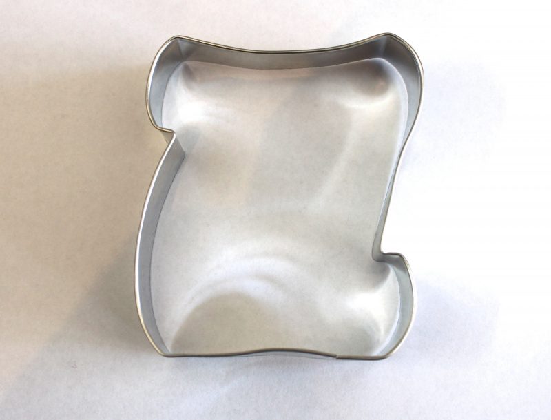 Scroll Cookie Cutter - Miss Biscuit
