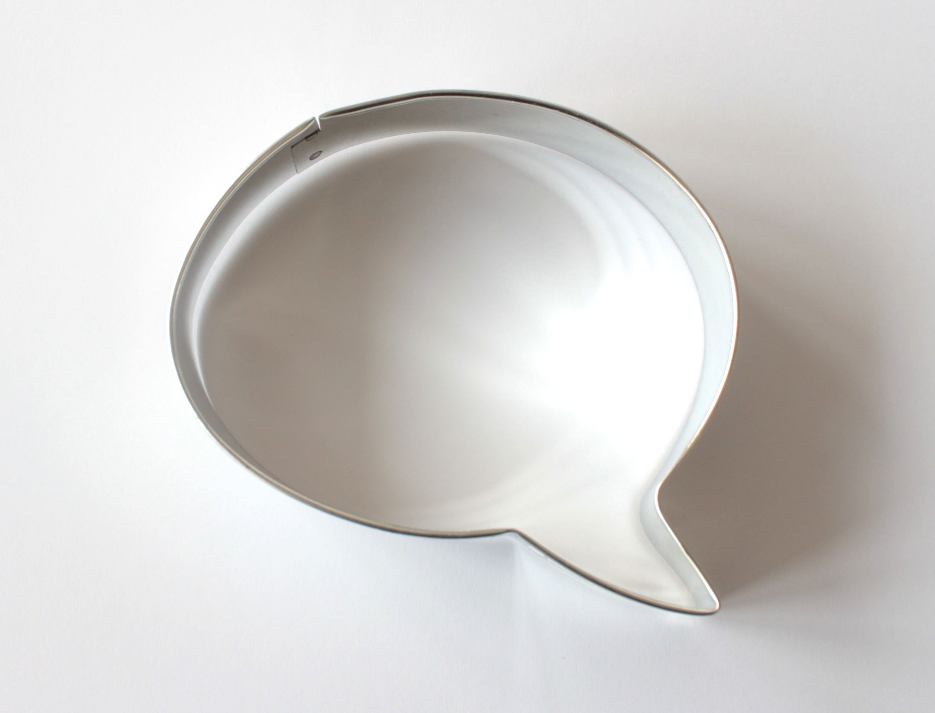 speech bubble cutter - Miss Biscuit