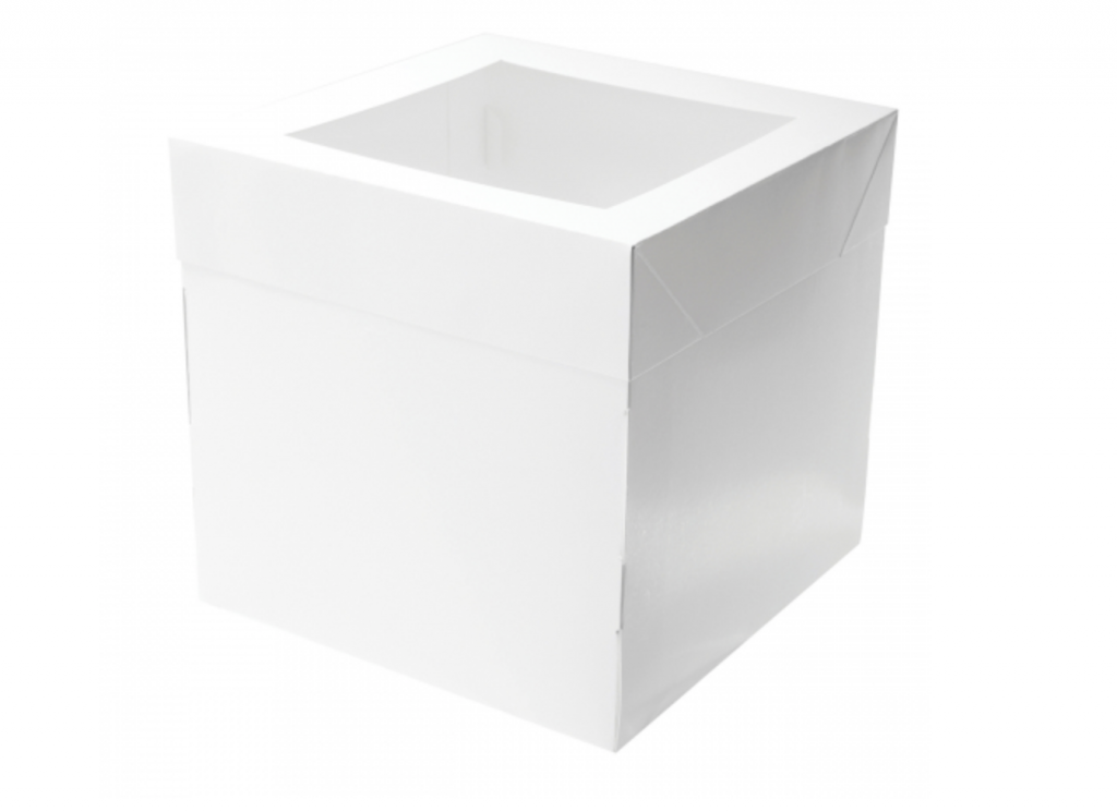 Mondo 10 x 10 x 10 inch Cake Box - Miss Biscuit