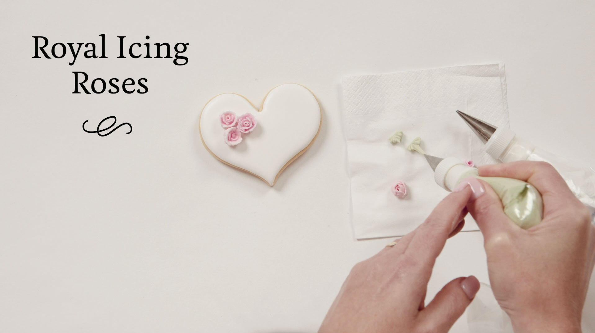 Royal Icing Roses - Miss Biscuit