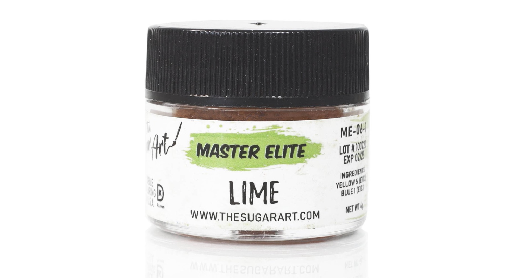 Master Elite Lime by The Sugar Art - Miss Biscuit