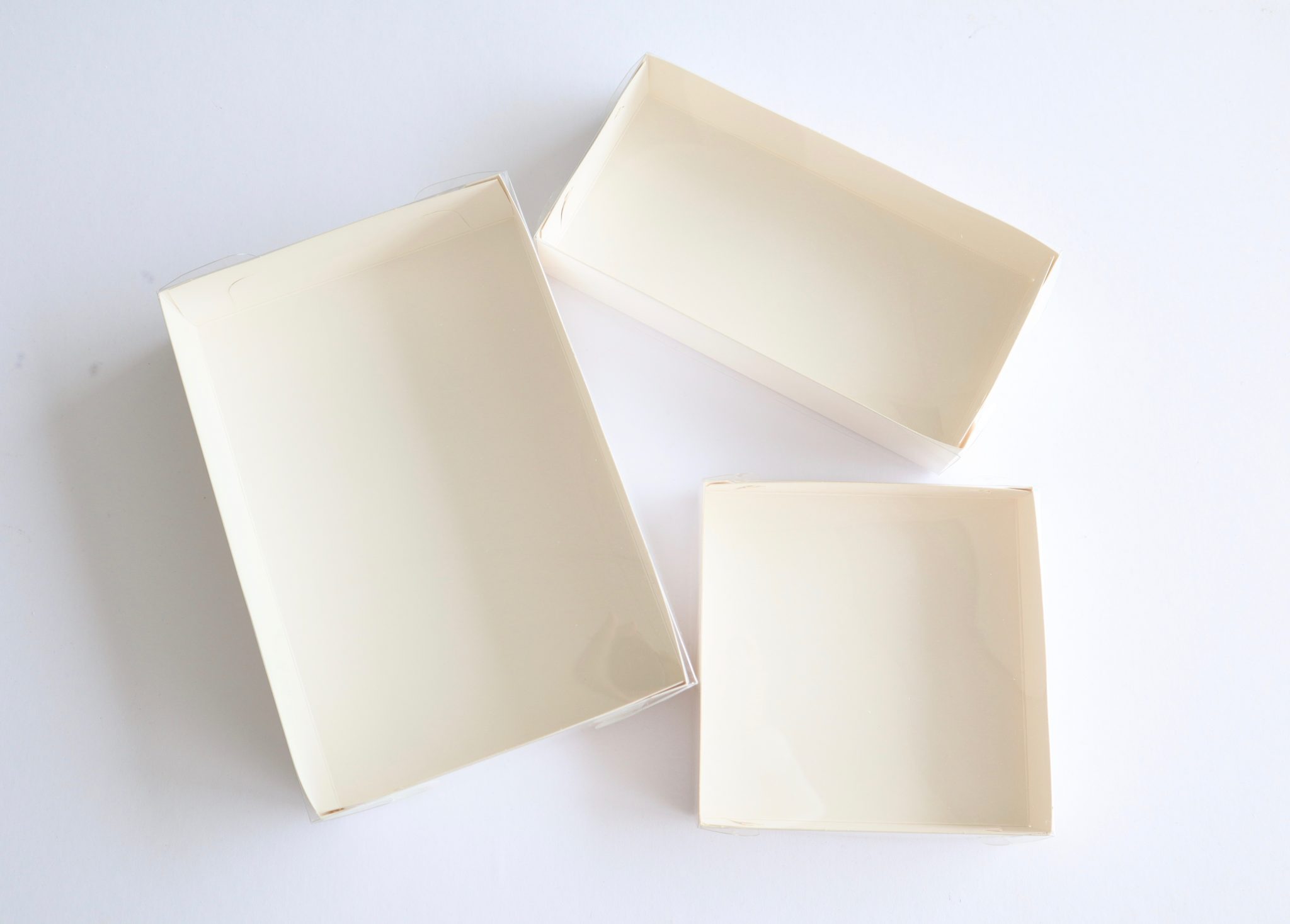 Loyal Clear Lid Cookie / Biscuit Box - 225mm x 115mm PACK OF 10 - Miss ...