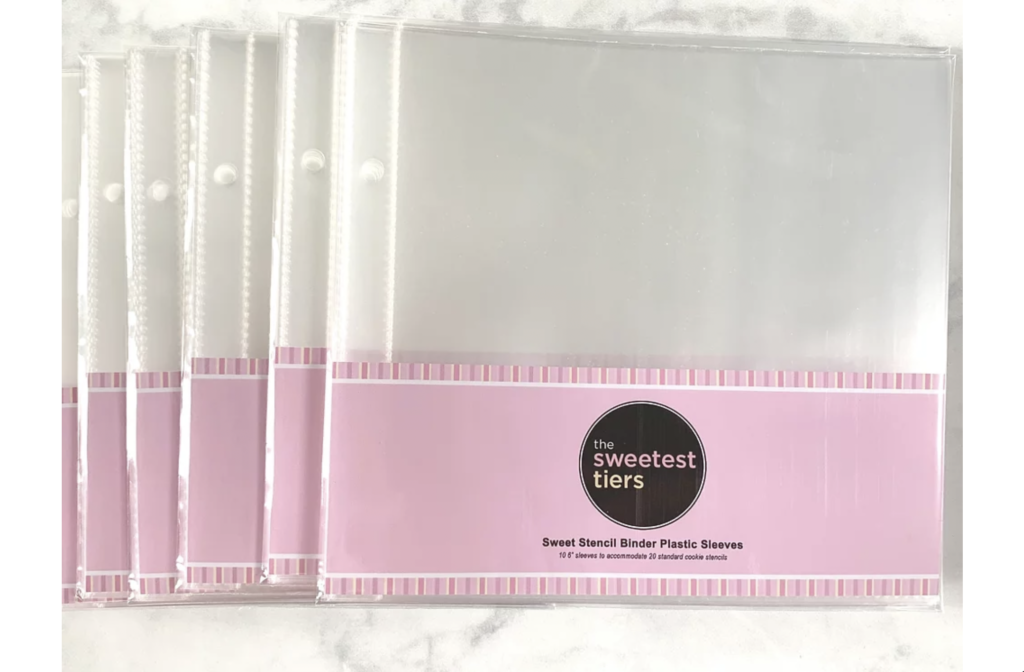 Stencil Sleeves for Sweet Stencil Binder (10 Pack) - The Sweetest Tiers ...