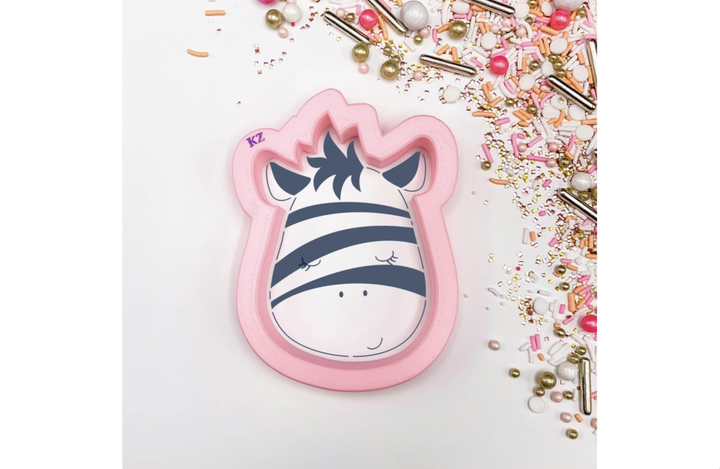 Zebra Cutter with Stencil by Killer Zebras - Miss Biscuit