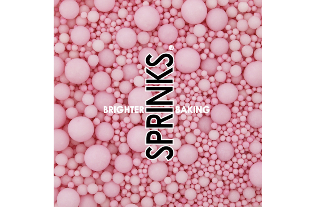Sprinks Bubble Bubble Pink Sprinkles (500g) - Miss Biscuit