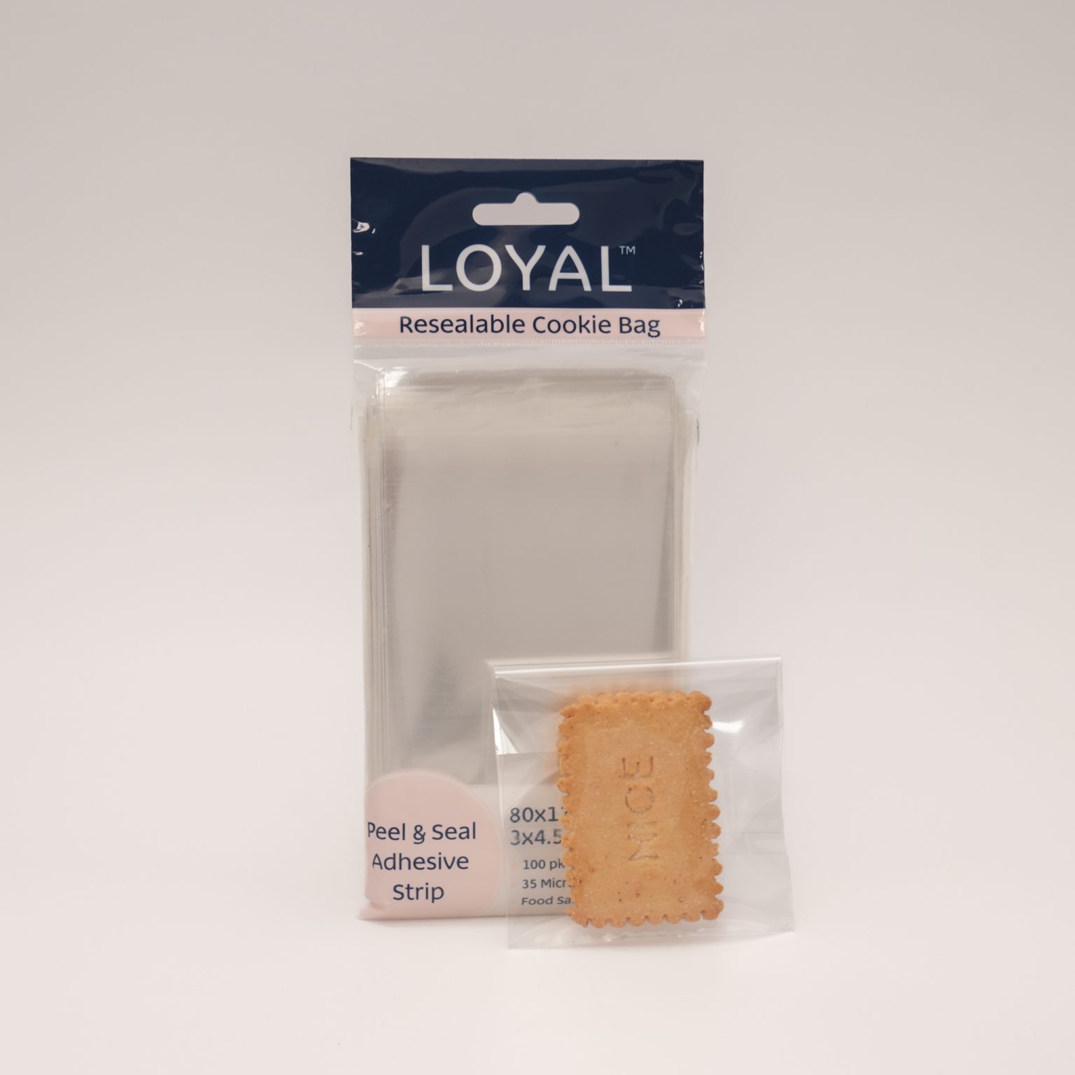 Loyal Resealable Cookie Bags 100 pk - Miss Biscuit