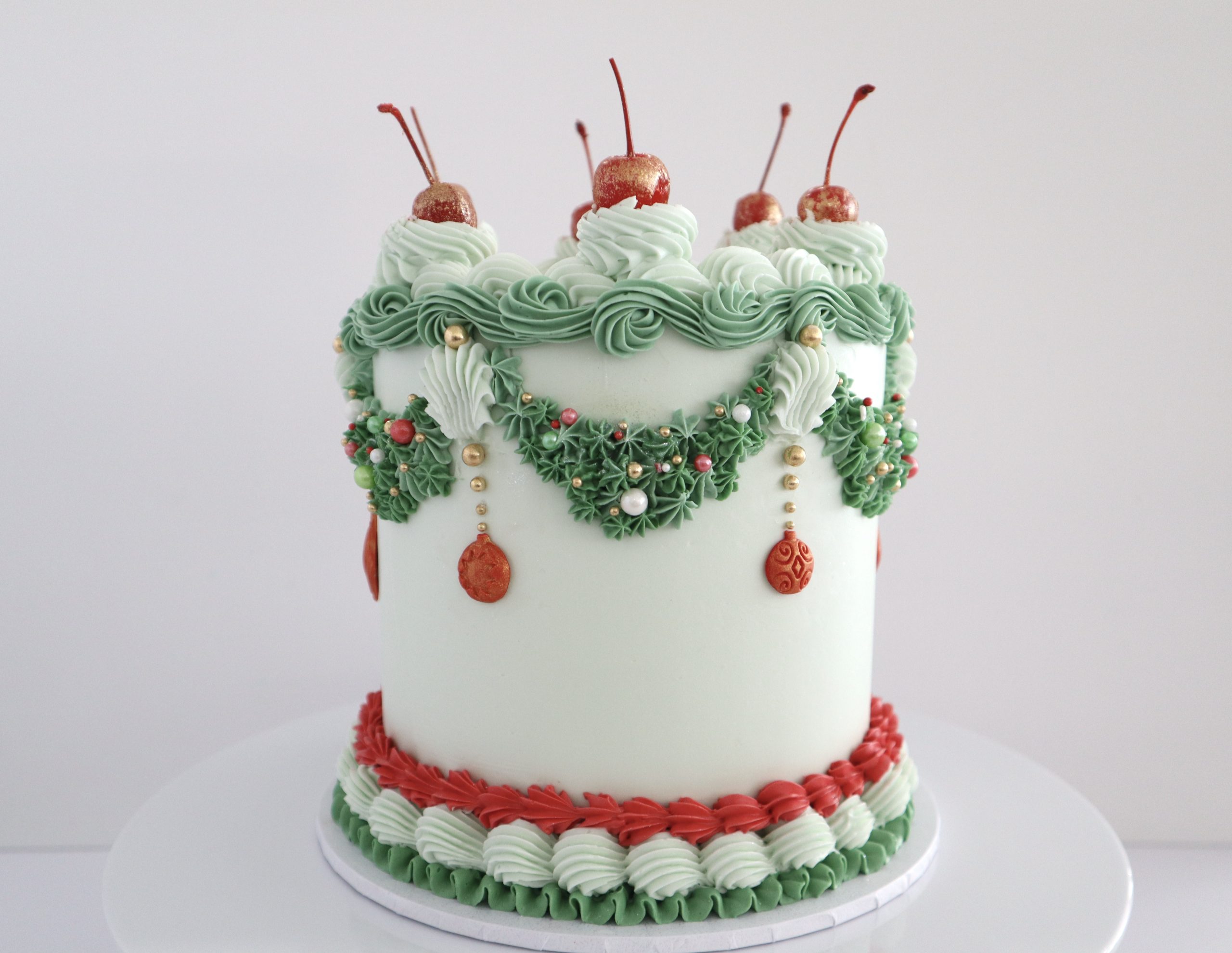 Buttercream Christmas Cake Ideas