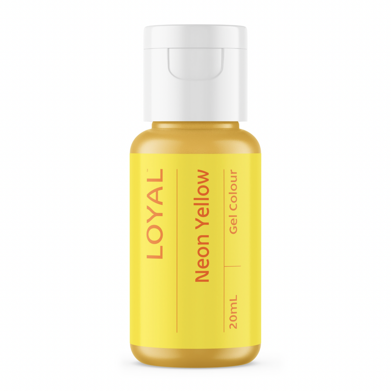 Loyal Neon Yellow Gel Colour 20ml - Miss Biscuit