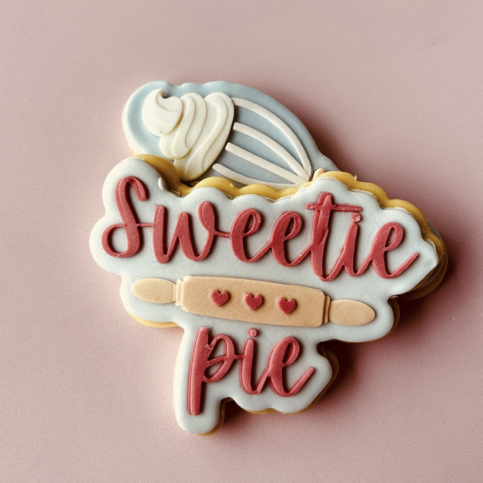 Sweetie Pie Cutter Only by Boss Embossers - Miss Biscuit