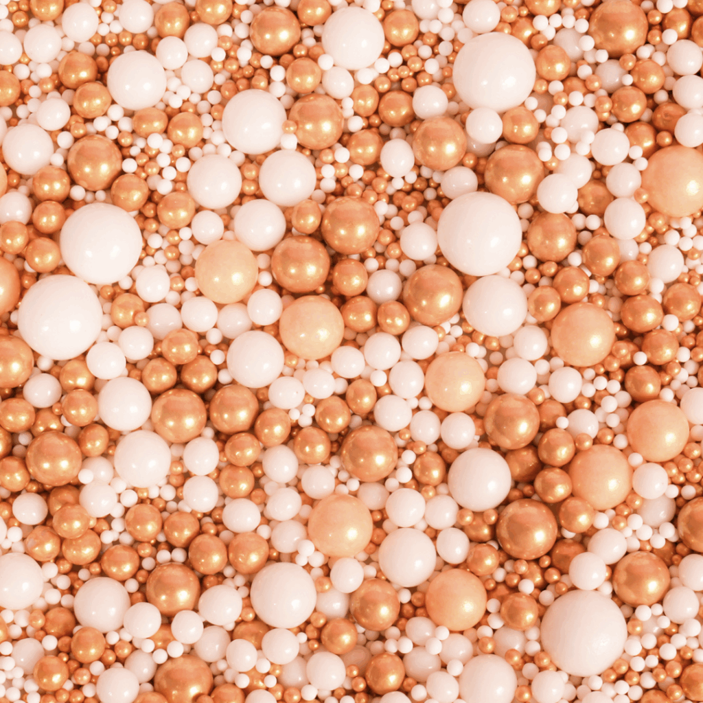 Champagne Velvet Crunch Sprinkles 500g - By Sprinks - Miss Biscuit